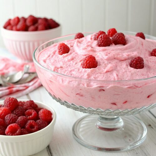 Raspberry Fluff Jello Salad Recipe – So Light & Tasty!